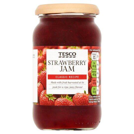 Tesco Strawberry Jam 454g | Lazada PH