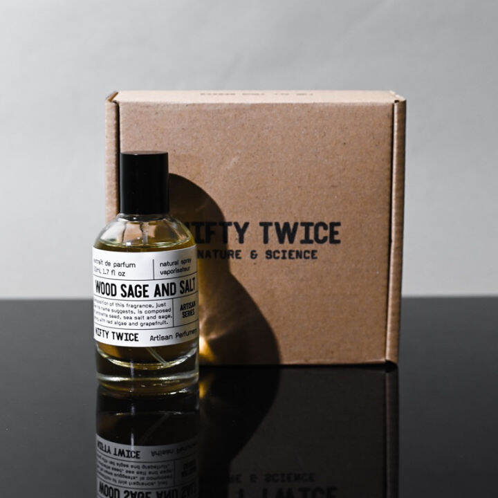 Parfum Nifty Twice Perfume EXTRAIT PARFUM WOOD SAGE AND SALT | Lazada ...