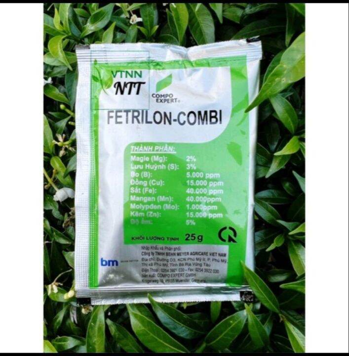 Phân bón vi lượng Đức FETRILON COMBI gói 25g | Lazada.vn