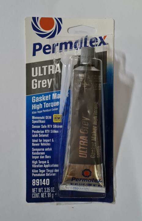 Permatex Ultra Grey Rigid High Torque RTV Silicone Gasket Maker ...