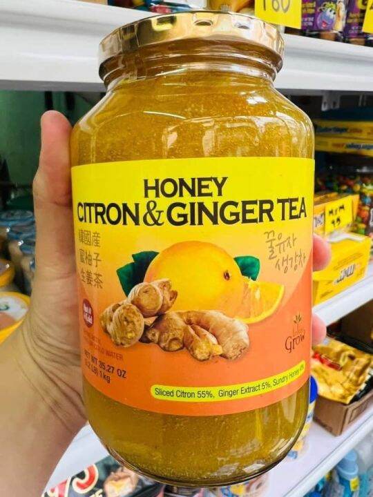 cod ORIGINAL HONEY CITRON GINGER TEA (2.2 LB) 1KG PRODUCT OF KOREA ...