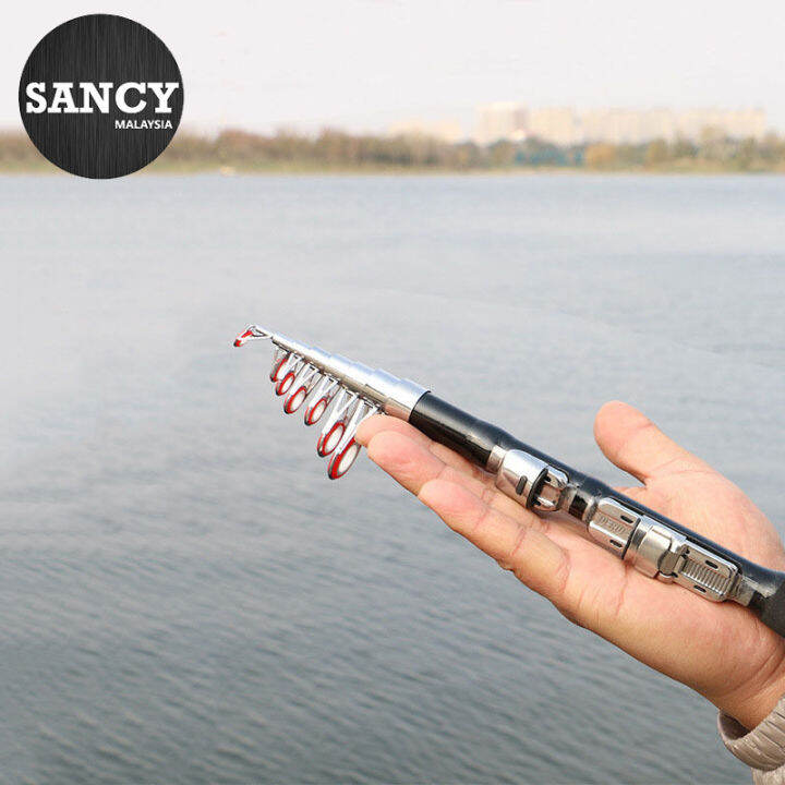 SANCY Outdoor Carbon Fiber Portable Ultralight Travel Telescopic ...