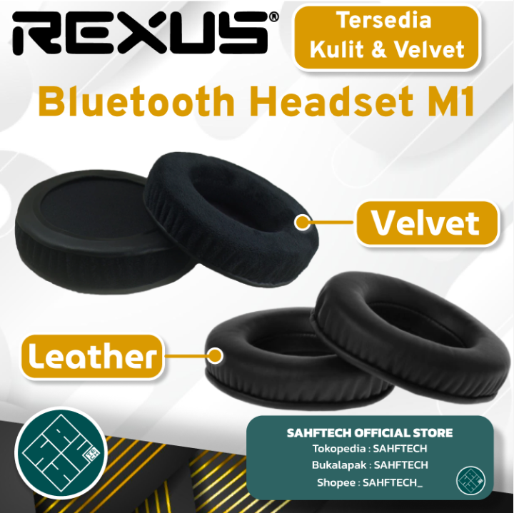 Rexus Bluetooth Headset M1 Gaming Earpad Earcup Ear Pad Cup Cushion ...