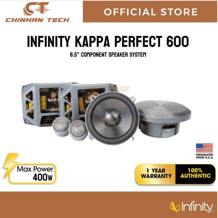 Infinity Kappa Perfect 600 Series 6.5" component speaker system | Lazada