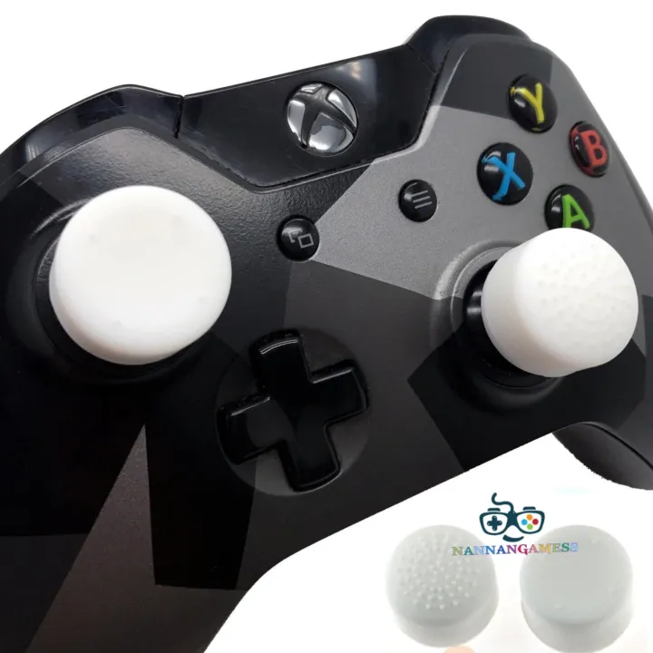 Silicone Dotted Convex + Concave XL Tall Thumb Grip Caps Joystick ...