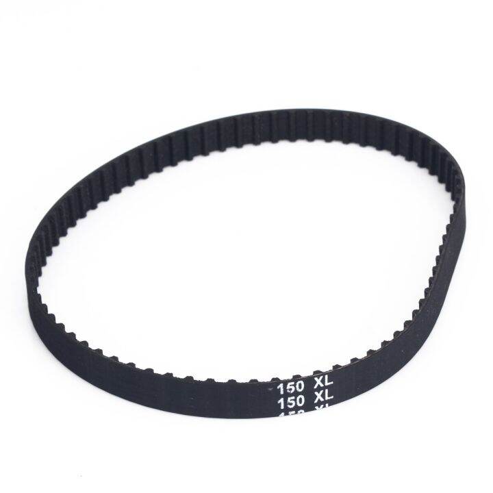 Kit 150XL Black 150XL037 75 Teeth Cogged Rubber Geared Belt Timing Belt