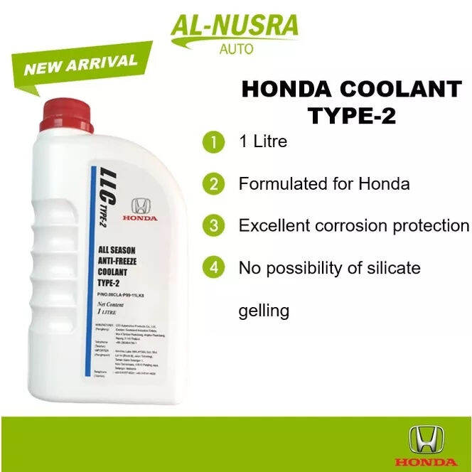 HONDA COOLANT TYPE-2 | Lazada