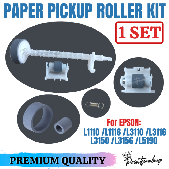 1 SET Paper Pickup Roller Kit for Epson L3110 L3116 L3115 L3118 L3119 ...