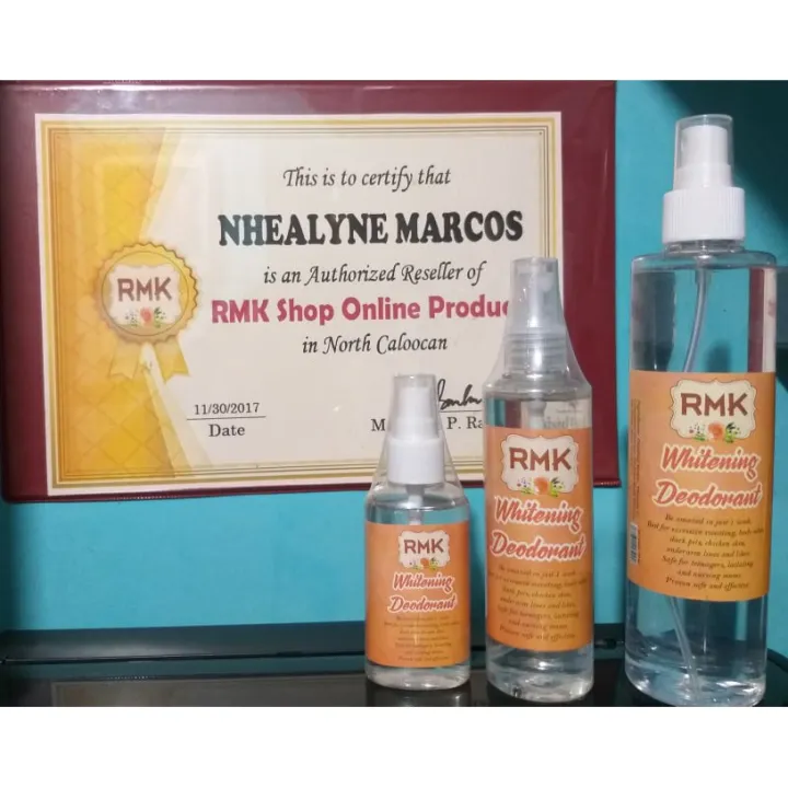 RMK Whitening Deodorant in SPRAY BOTTLE (AUTHENTIC) 2023 EXPIRY | Lazada PH