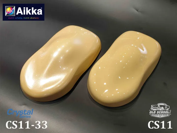 AIKKA CS11-33 MANILA BEIGE + CRYSTAL *** OLD SCHOOL ADD ON CRYSTAL ...