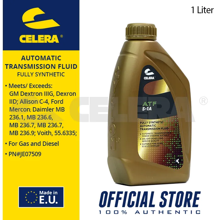 CELERA ATF CVT NS-2/-1 Fully Synthetic Car Transmission Fluid 1L PN#JE07509 (Clearance Sale ...