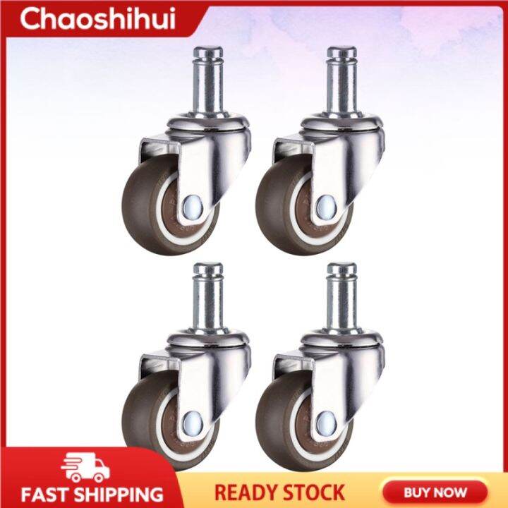 Chaoshihui Desk Chair Caster Swivel Sofa Wheel Roller Mat Heavy Duty ...