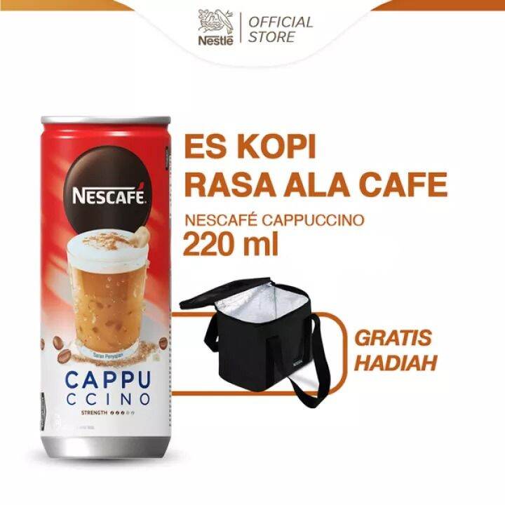 NESCAFE ALA CAFE Minuman Kopi Susu Kopi Instan Cappuccino 220ml ...