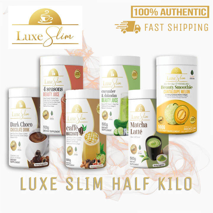 Luxe Slim Coffee Caffe Macchiato 4 Season Dark Chocolate Cantaloupe ...