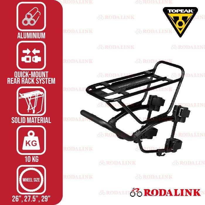 Topeak Tetrarack M1 Mountain Bicycle Front Carrier Bicycle Storage ...