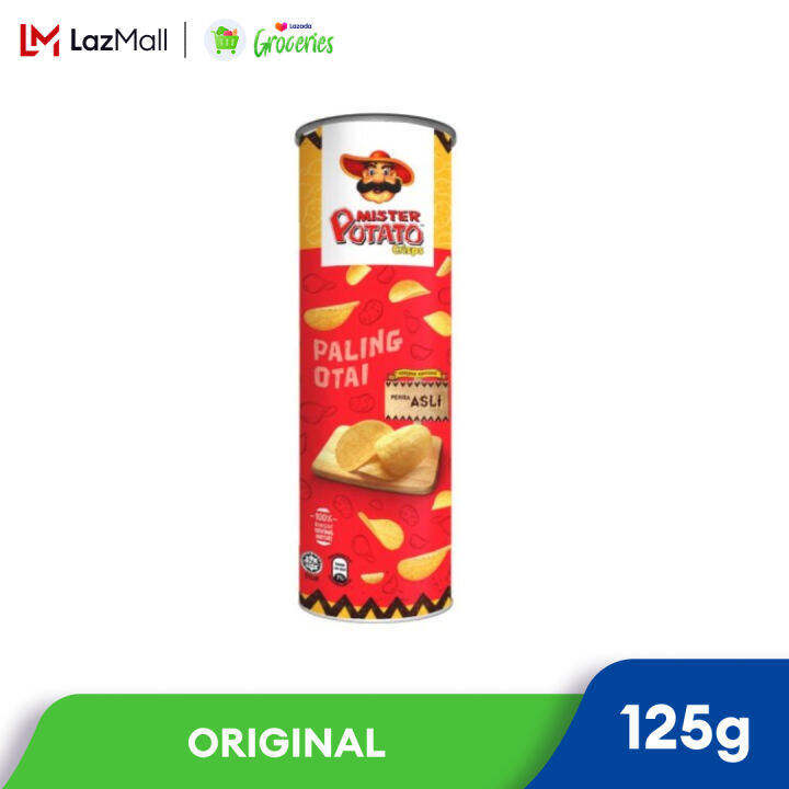 MISTER POTATO CRISPS ORIGINAL 125G | Lazada