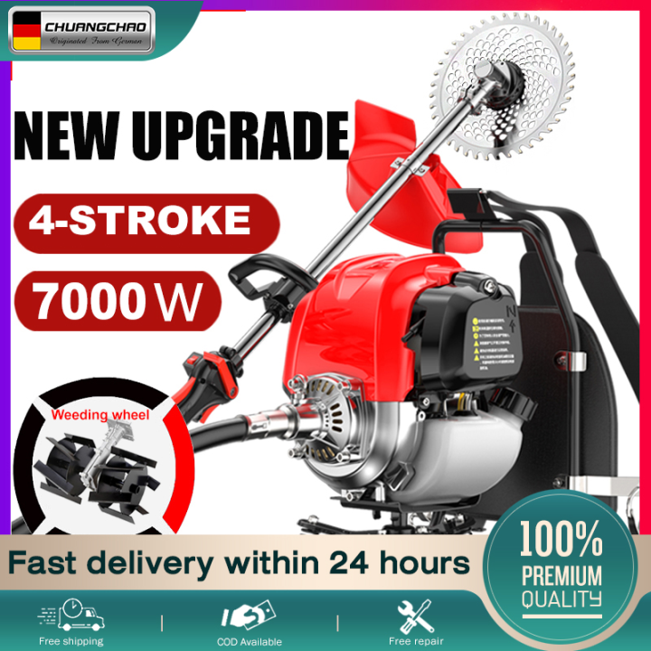 CHUANGCHAO new 4-Stroke Bush Cutter High Quality 52CC ,lawn mower grass ...