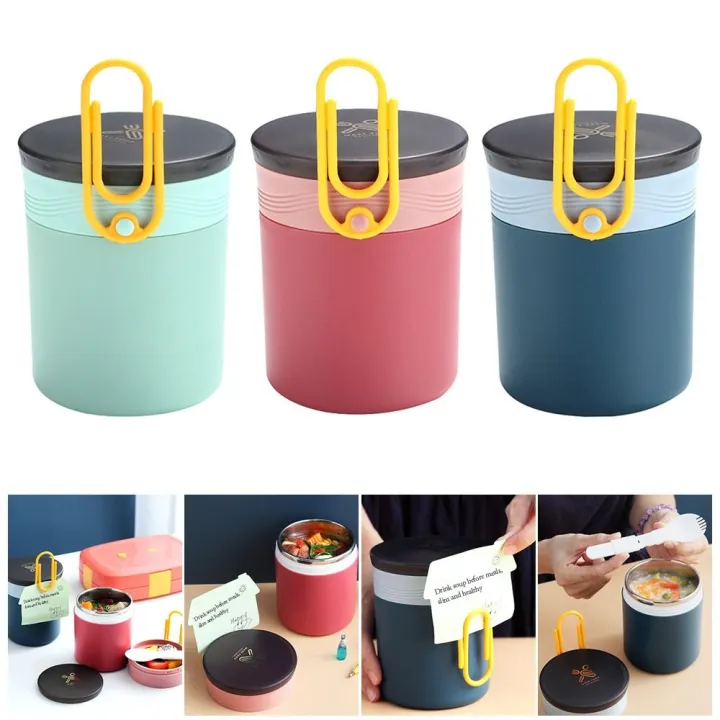 MJJ8 Leakproof Porridge Box for Students Office Workers 304 Stainless ...