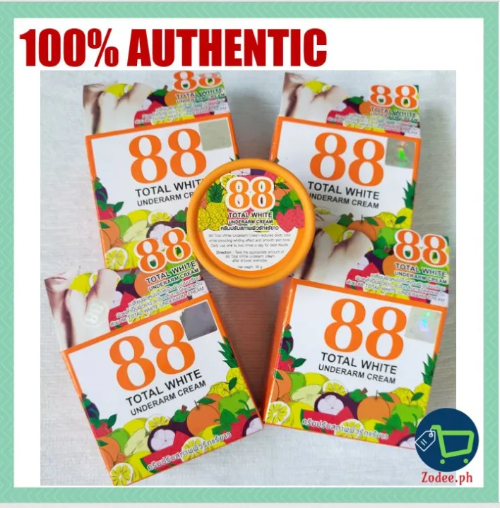 88 Total White Underarm Cream (35g) | Lazada PH