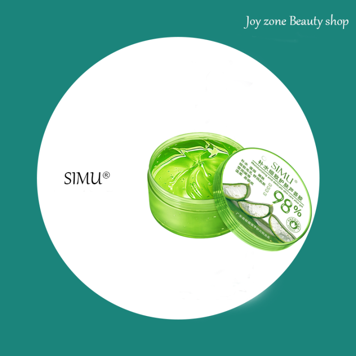 SIMU Aloe Vera Gel 300g Hydration Lightens acne scars and scars Repair ...