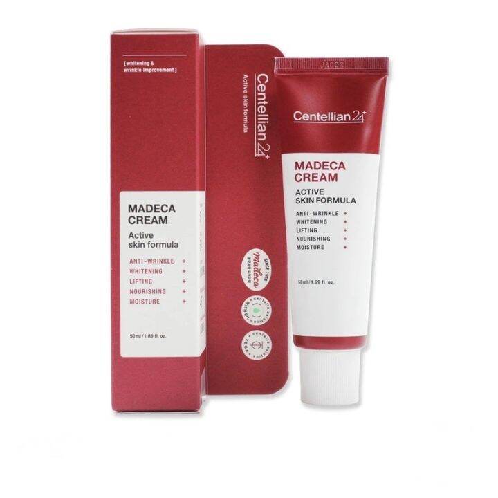 Centellian24 Madeca Cream Active Skin Formula 50ml ครีมกู้ผิวหน้า ลดสิว ...