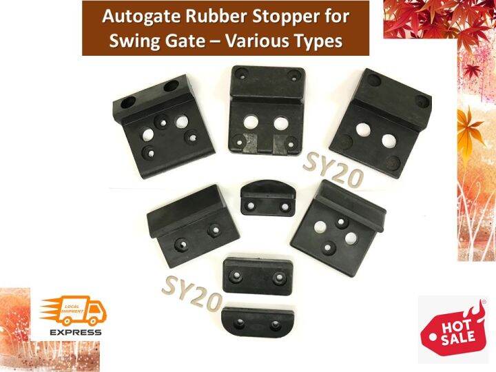 Autogate Rubber Stopper for Swing Gate (Various Types) Autogate Spare ...