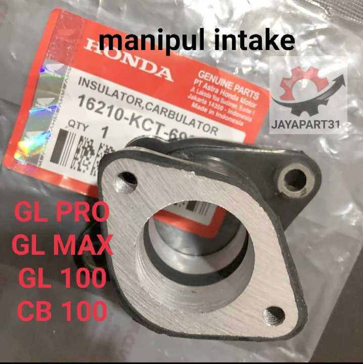 manipul intake gl pro gl.max gl 100 CB 100 kualitas original HONDA ...