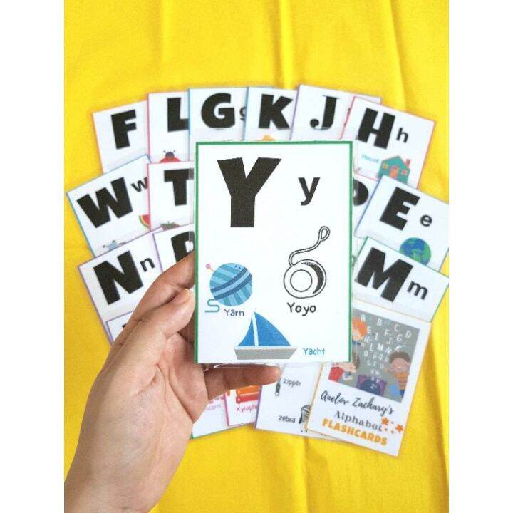 Laminated Flashcards ALPHABET | Lazada PH