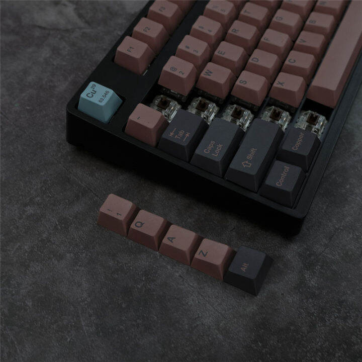 GMK Copper Theme Keycap 142 Keys Set PBT Sublimation Cherry Profile ...