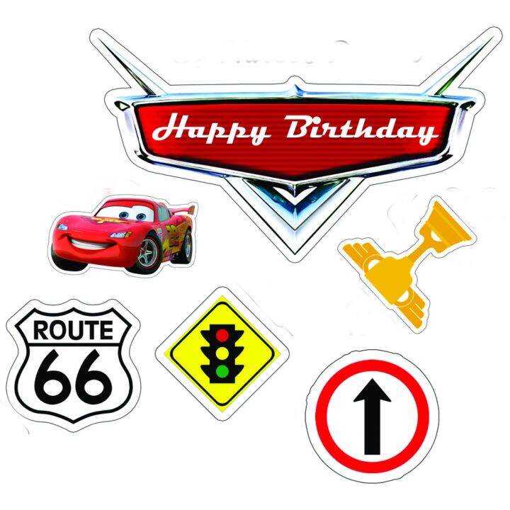 JUMBO HIASAN KUE CARS TOPPER CAKE ULANG TAHUN | Lazada Indonesia