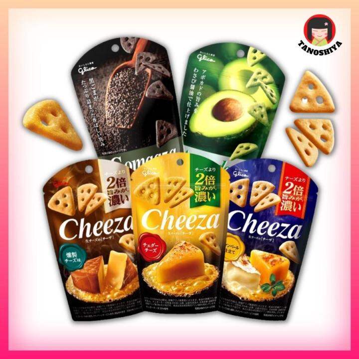 GLICO NAMA CHEEZA CHEESE/AVOCADO BISCUITS SERIES- JAPANESE SNACKS ...