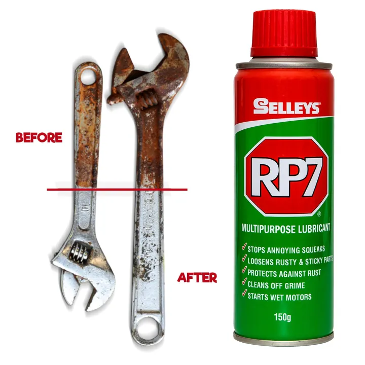 RP7 Multi Purpose Lubricant Rust Remover 150G | Lazada PH