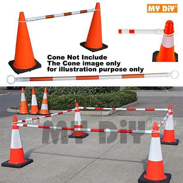 MYDIYHOMEDEPOT - Expandable Retractable Cone Bar Traffic Safety Cone ...