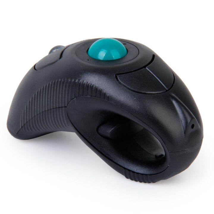 Digital 2.4GHz Wireless Trackball Mouse Ergonomic Design Finger Using ...