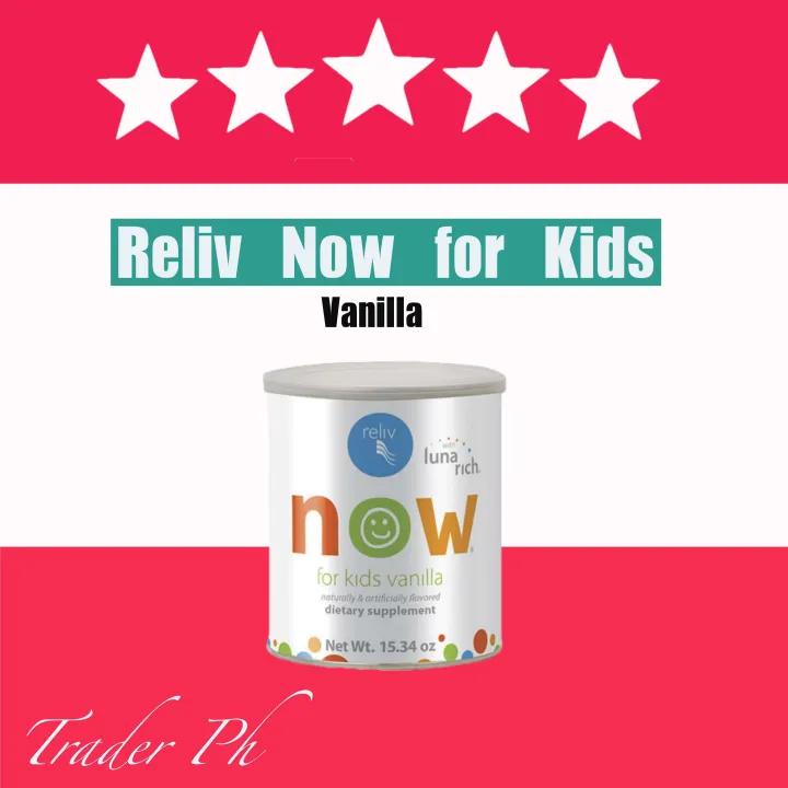Reliv Now for Kids Vanilla Flavor | Lazada PH