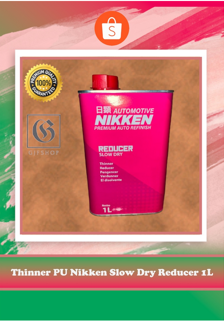 Thinner PU Nikken Slow Dry Reducer 1L | Lazada Indonesia
