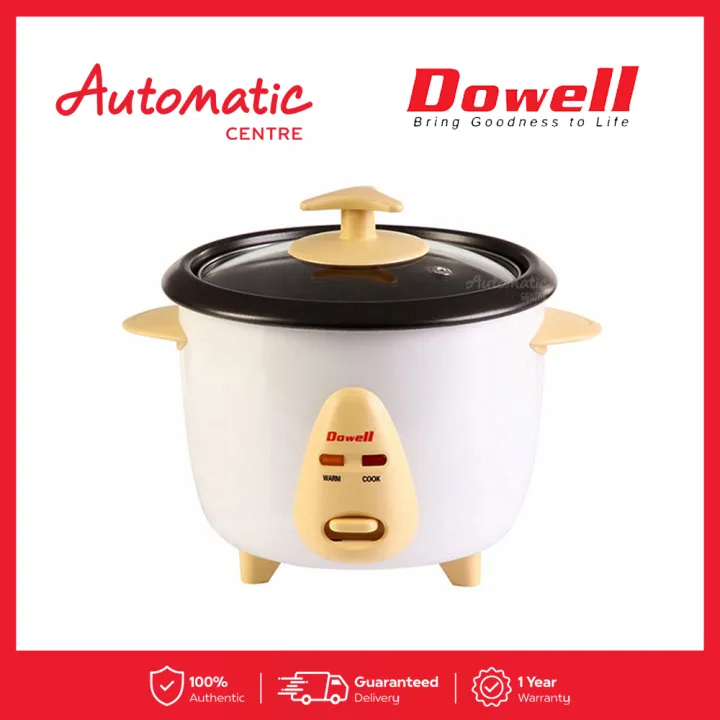 Dowell RC 30 3 Cups Rice Cooker Non-Stick Pot 300 watts | Lazada PH