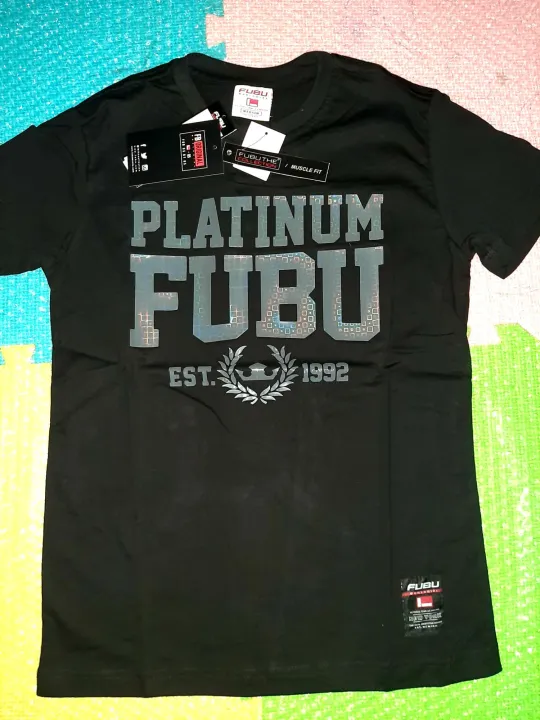 ORIGINAL FUBU TSHIRT ROUND NECK, MUSCLE FIT fubu tshirt for men original | Lazada PH