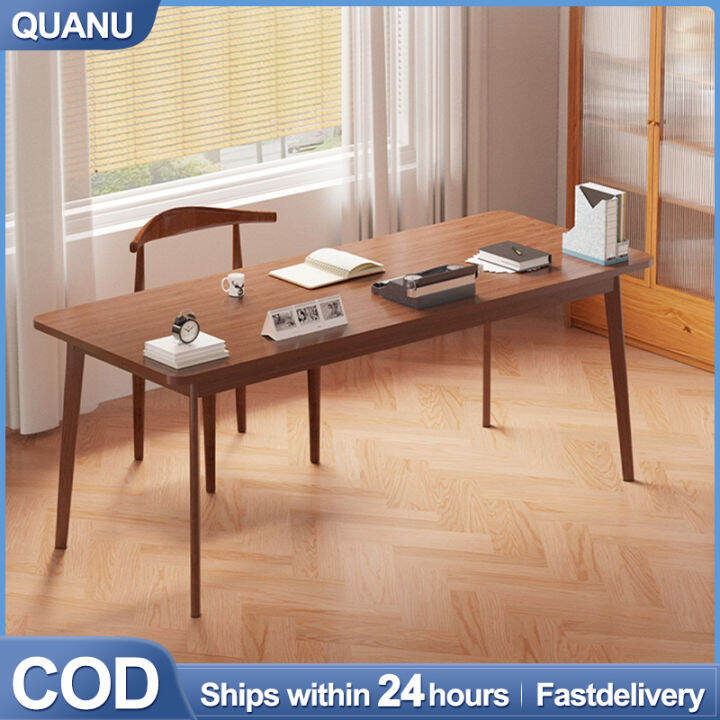 QUANU 160cm Long Table Office Computer Double Desk Home Student Study ...
