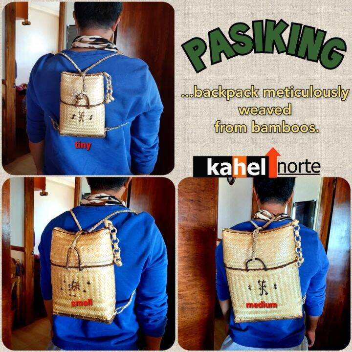 Pasiking Bamboo Ethnic Backpack | Lazada PH
