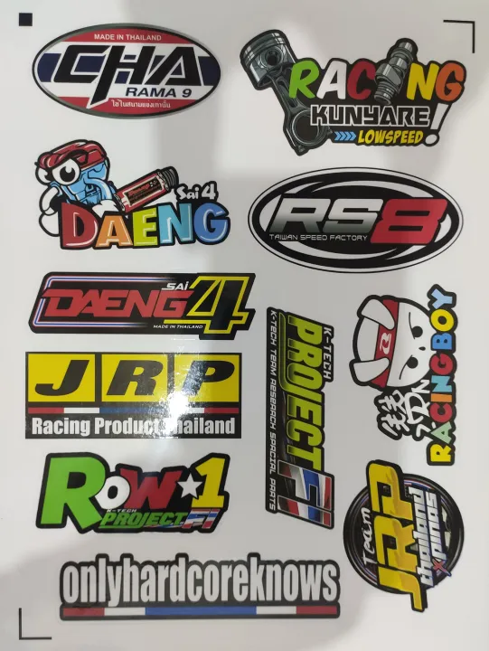 Thai Sticker Set Print & Cut | Lazada PH