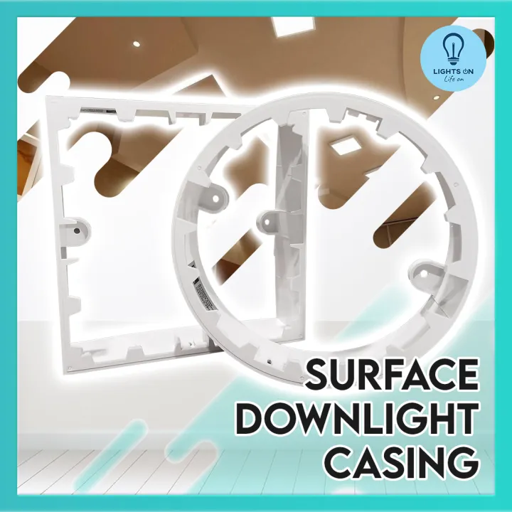 YETPLUS Surface Mount Casing Downlight | Lazada