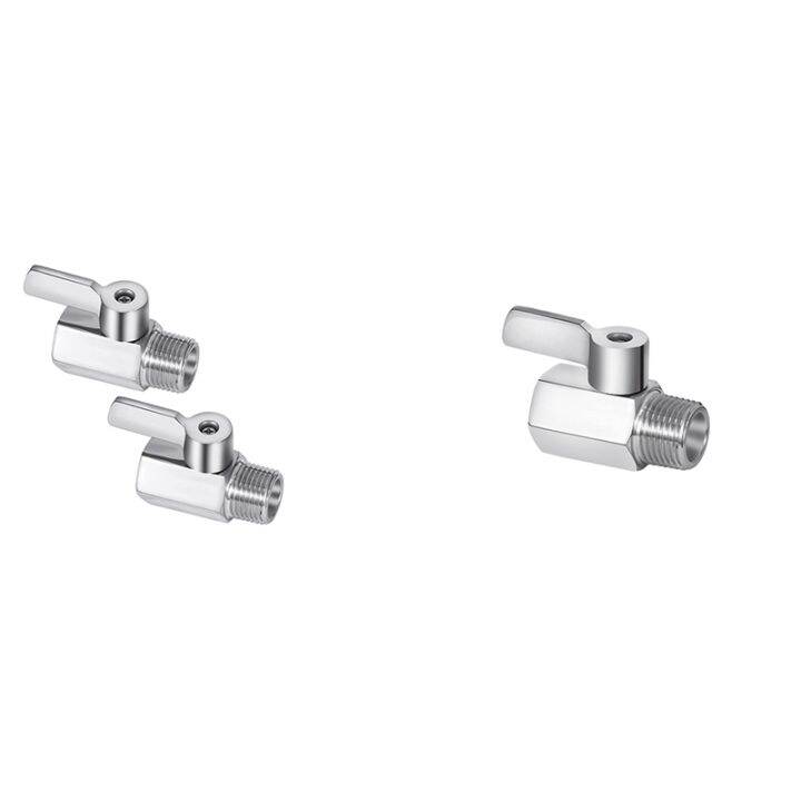 Shower Head Shut Off Valve 304 Stainless Steel Mini Ball Valve Npt