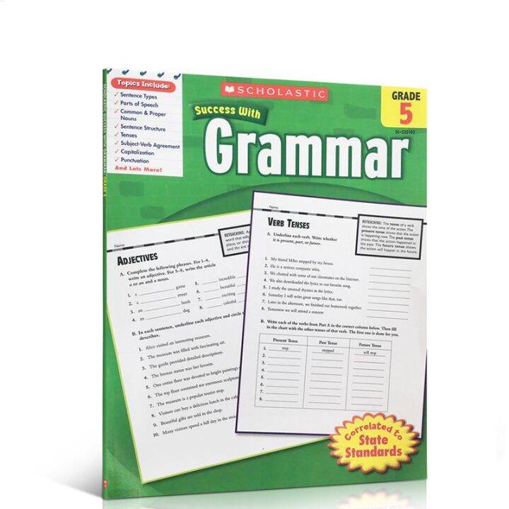Scholastic Success with grammar ( Grade 5 ) success : Fun exercise book ...