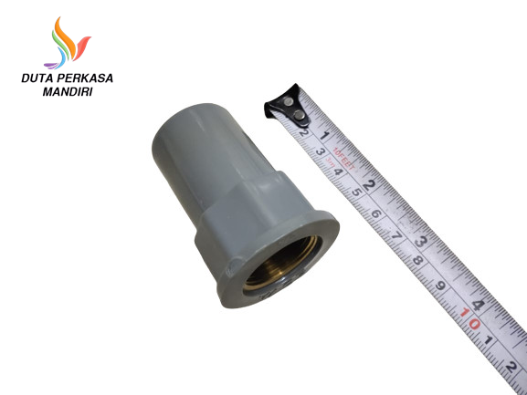 DPM - Soket Lurus Pvc Drat Kuningan 3/4" Inch Fitting Pipa Paralon Ke ...