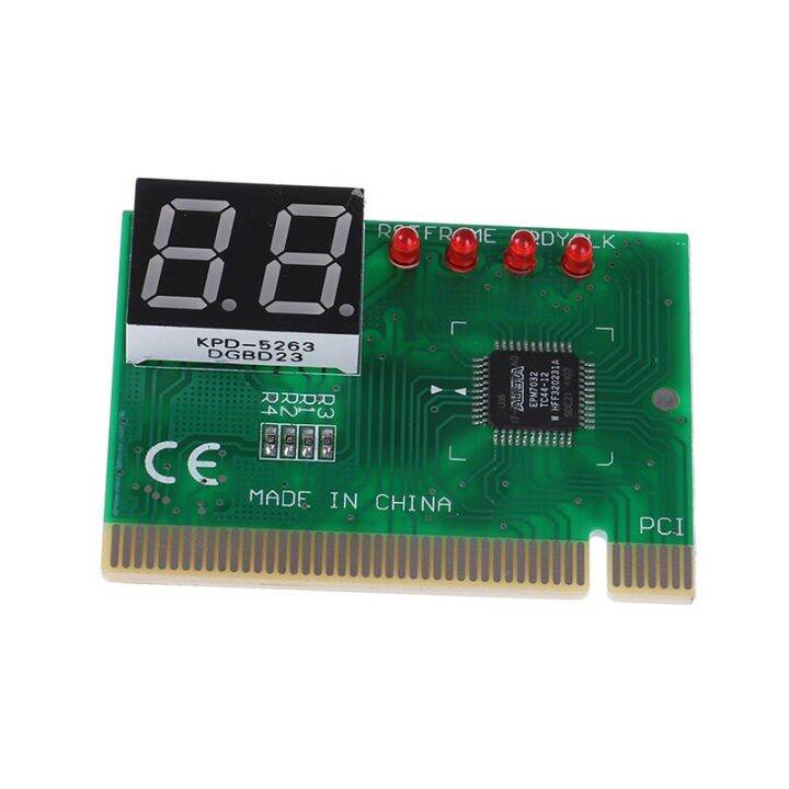1PC 2 Digit PCI Post Card LCD Display PC Analyzer Diagnostic Card ...