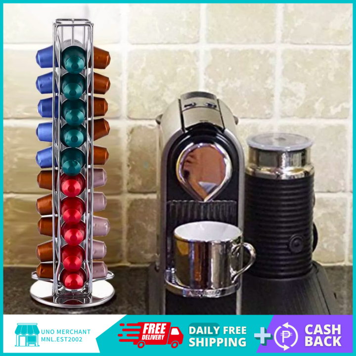 Uno Merchant Manila Coffee Pod Tower Capsules Coffee Pod Holder,360 ...