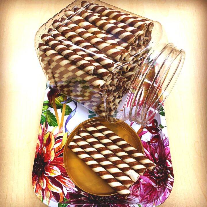 ️PEMBORONG BISKUT ️VF ZEBRA ROLLED WAFER STICK 500G | Lazada
