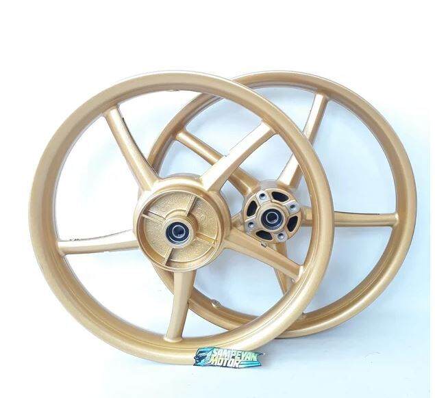 Velg Palang Racing Set Yamaha RXK RX King Gold Vrossi Sanca Model RCB ...