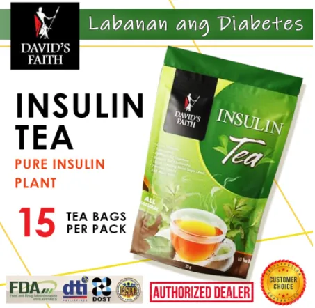 David's Faith Insulin Tea 10 teabags 3x Re use Pure Insulin dried plant ...